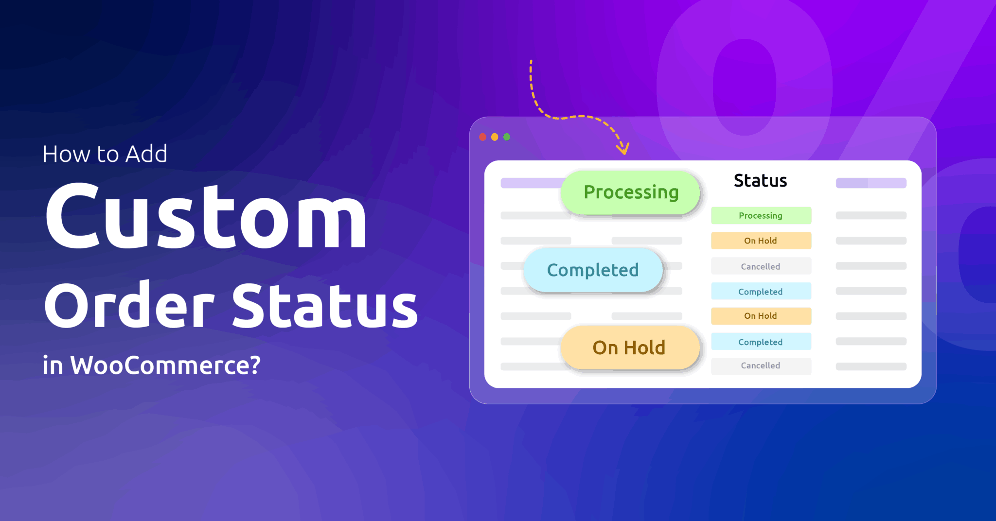 How to Add Custom Order Status in WooCommerce?