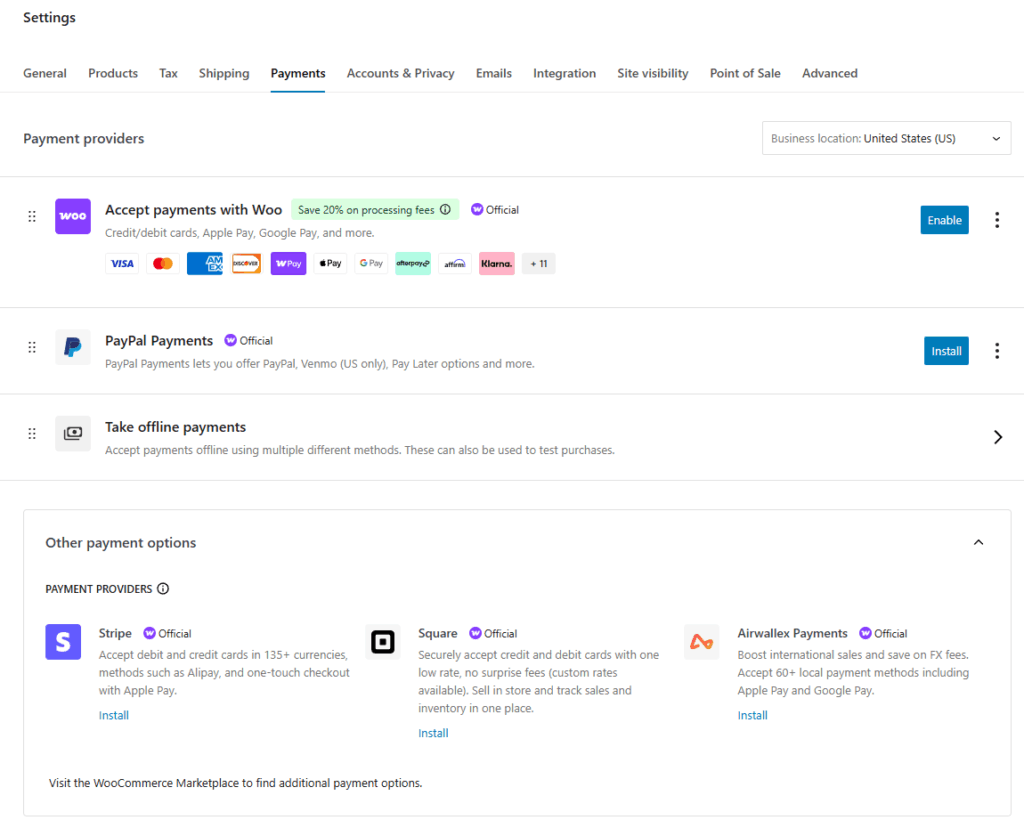 How to Add Payment Methods in WooCommerce - Stripe, PayPal and More